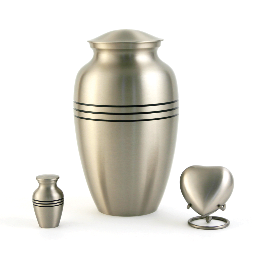 Classic Pewter, Cremation Urn, Adult, Timeless – Memory Lane Urns